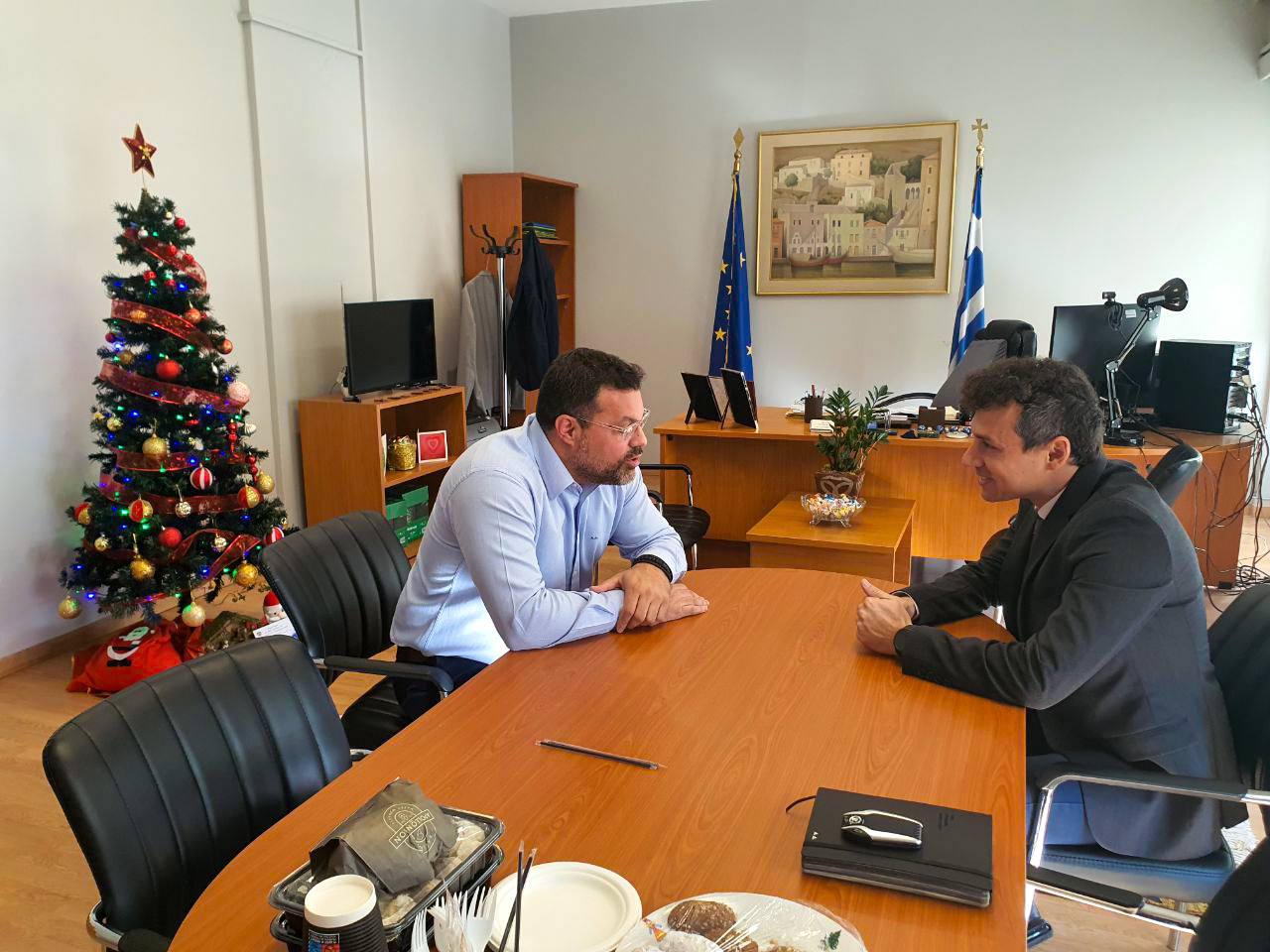 Συνάντηση του Δημάρχου με τον Γενικό Γραμματέα του Υπουργείου ...